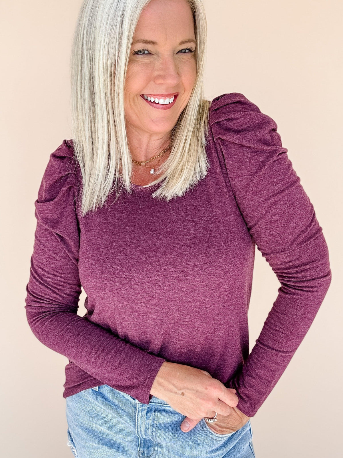 Tailored Grace Top — Vintage Soul