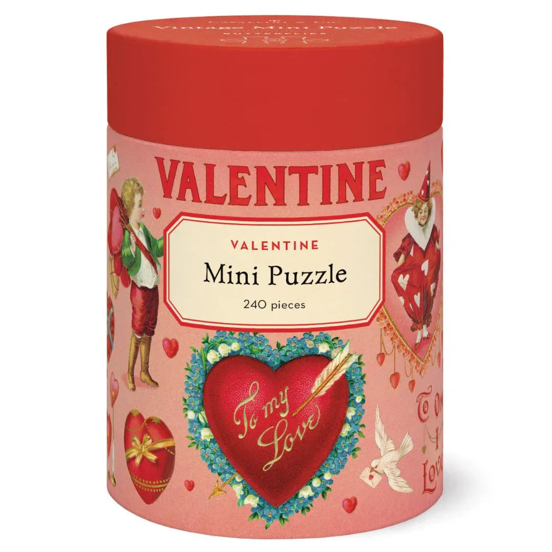 Valentine Heart Mini Puzzle — Vintage Soul